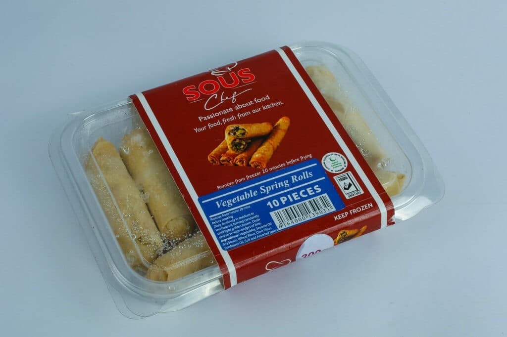 Sous Chef Vegetable Spring Rolls (10 Pieces) - Greenspoon
