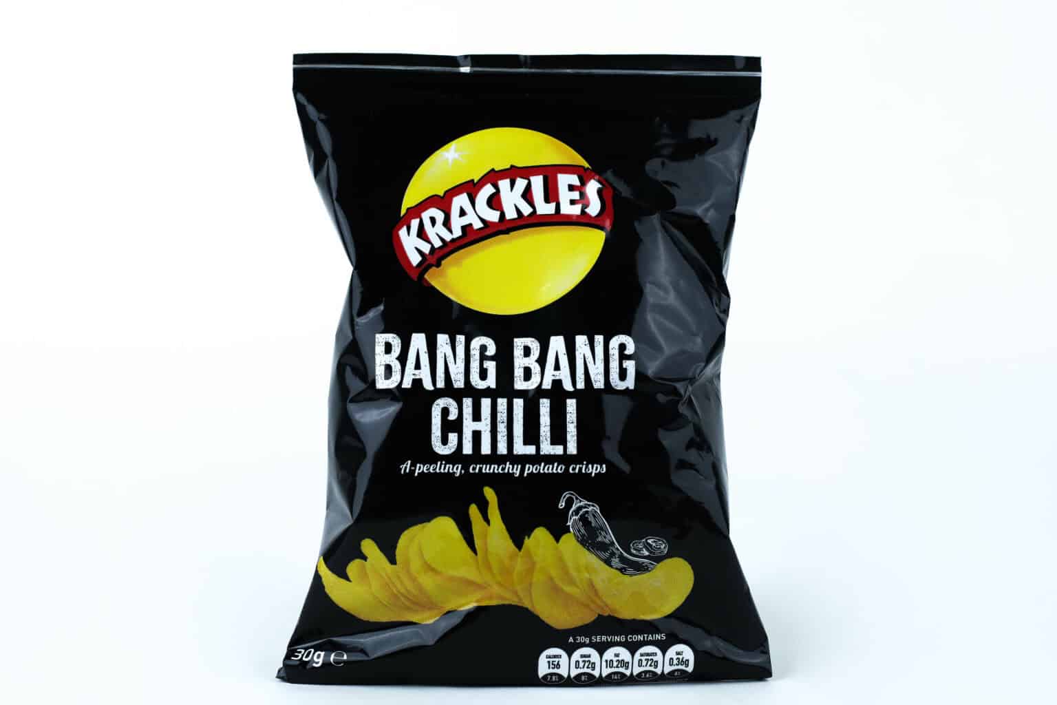 Krackles Bang Bang Chilli Flavour Crisps - Greenspoon