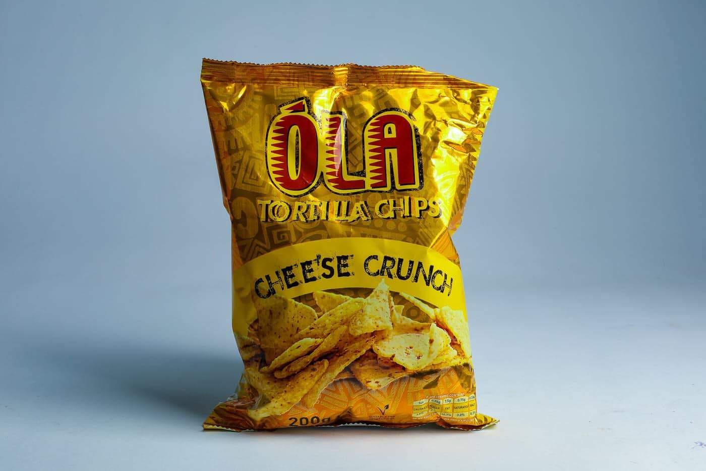 Ola Tortilla Chips Cheese Crunch - 200g - Greenspoon