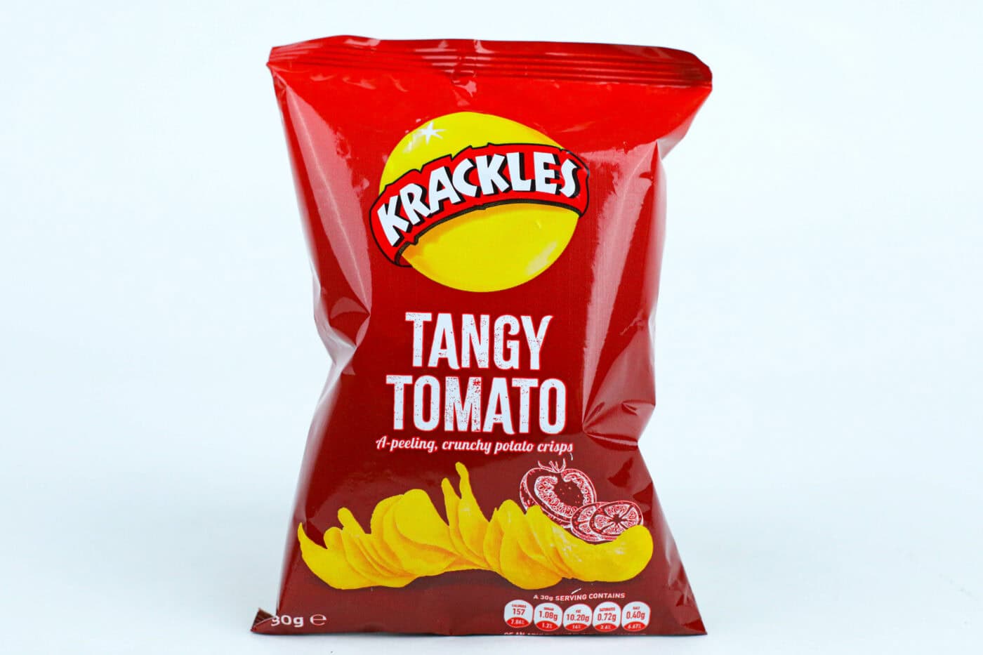 Krackles Tangy Tomato Flavour Crisps - Greenspoon