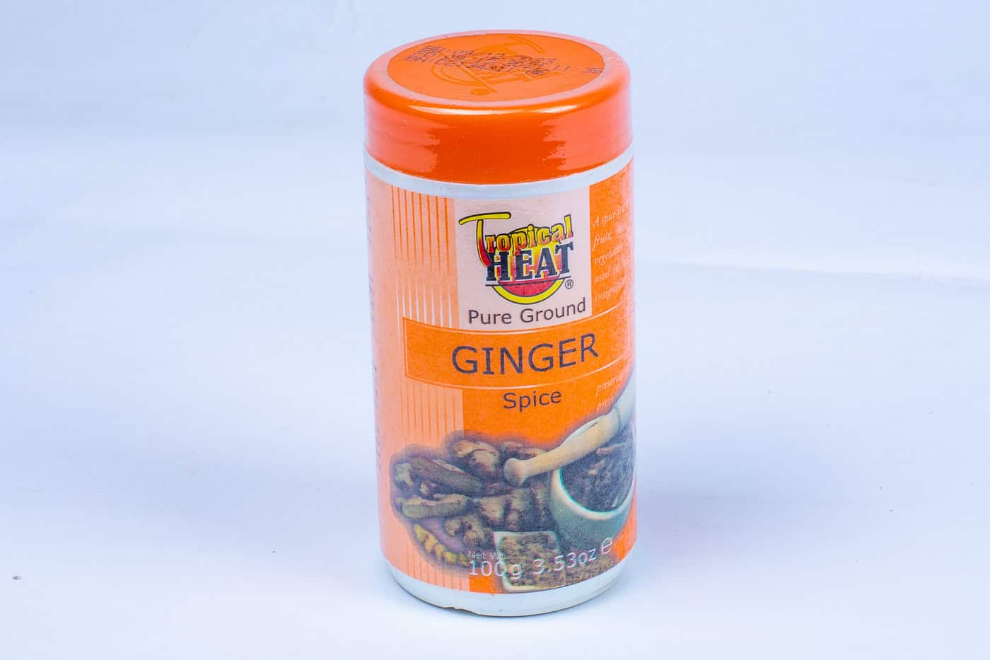 Tropical Heat Ground Ginger - 100g - Greenspoon