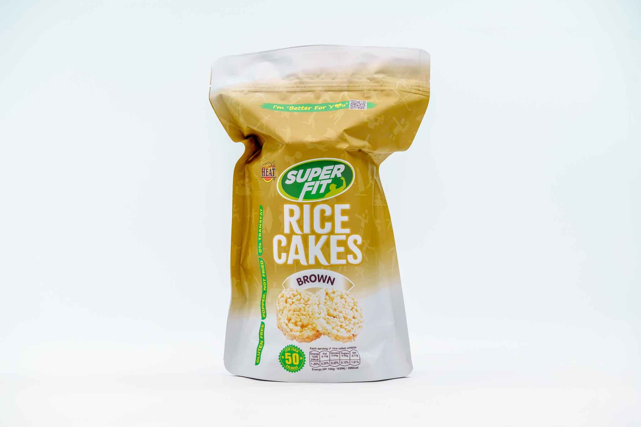 Tropical Heat Brown Rice Cakes - 100g - Greenspoon