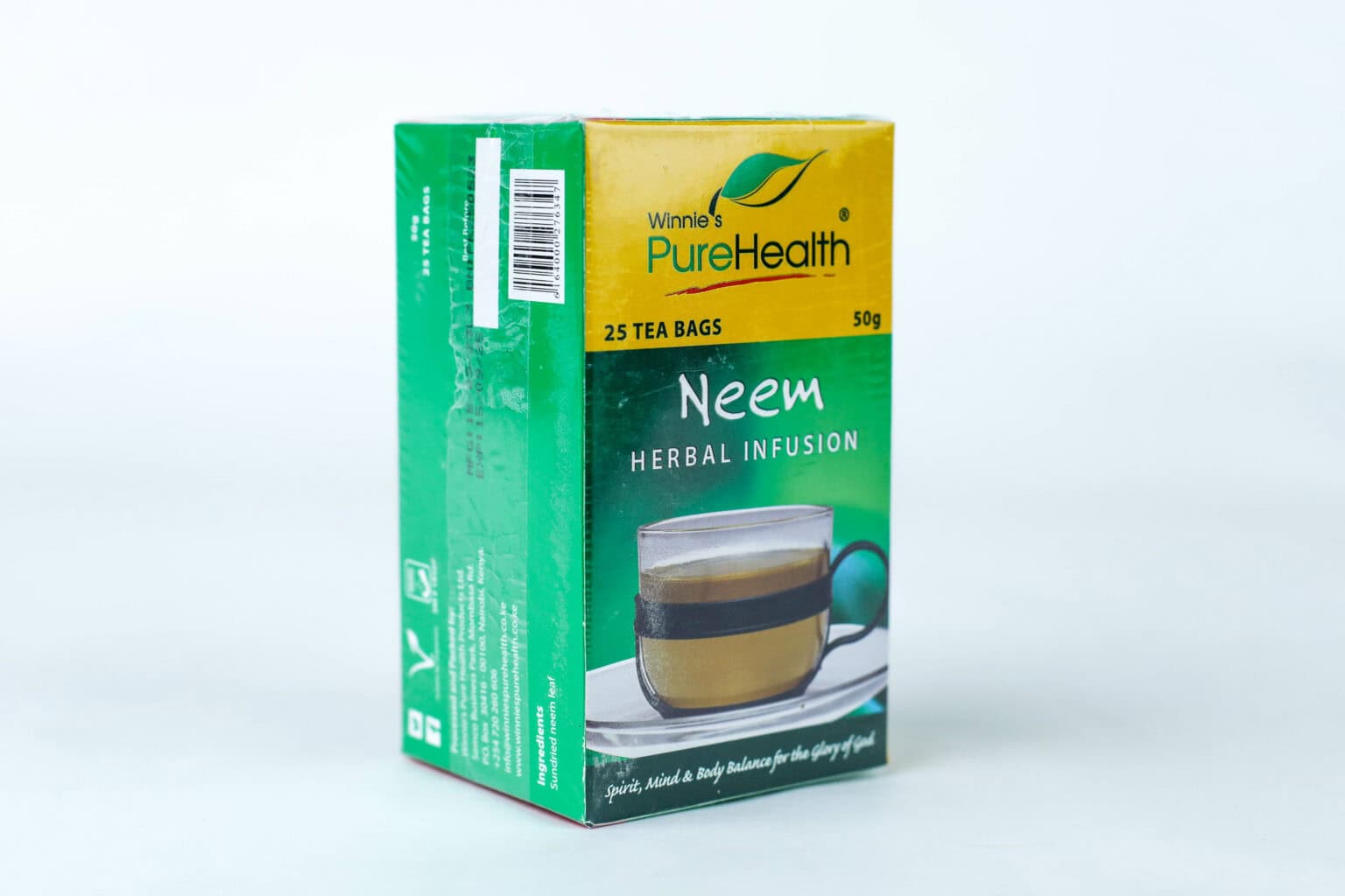 Winnie's Pure Health Neem Herbal Infusion Tea - 50g - Greenspoon