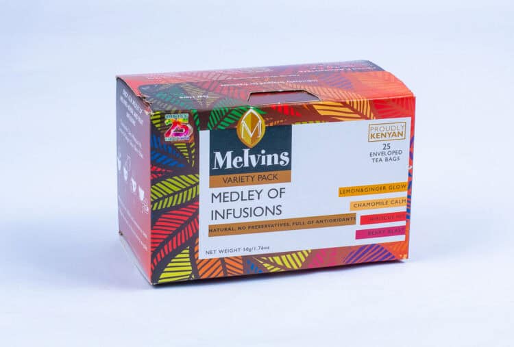 Melvins Medley Of Infusions Variety Tea Pack - 25 Tea Bags - Greenspoon