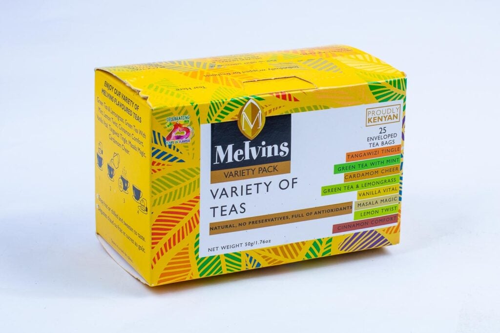 Melvins Variety of Teas Variety Pack - 25 Tea Bags - Greenspoon