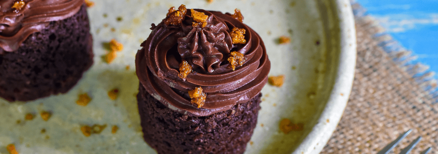 Chocolate Ale Cake with Honeycomb - Greenspoon