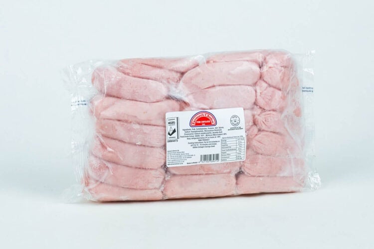 Farmer's Choice Pork Chipolatas (Frozen) - Greenspoon