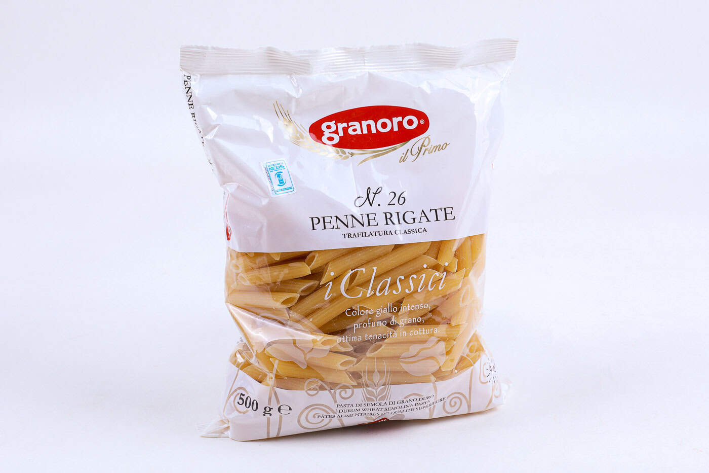 Granoro Penne Rigate Pasta No.26 - 500g - Greenspoon