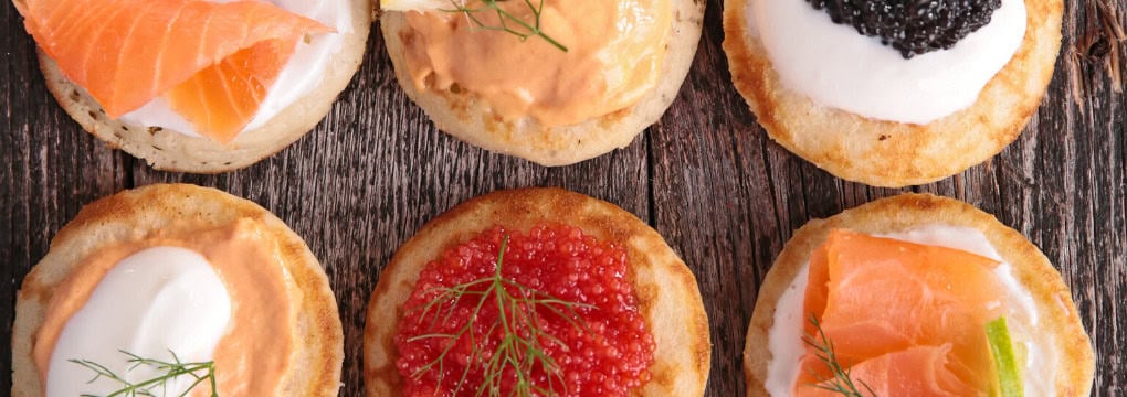Blinis for Christmas - Greenspoon