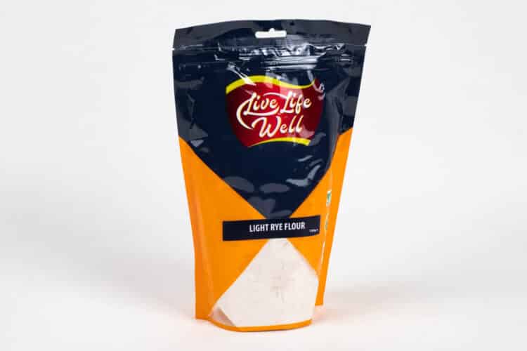 Live Life Well Light Rye Flour - 750g - Greenspoon