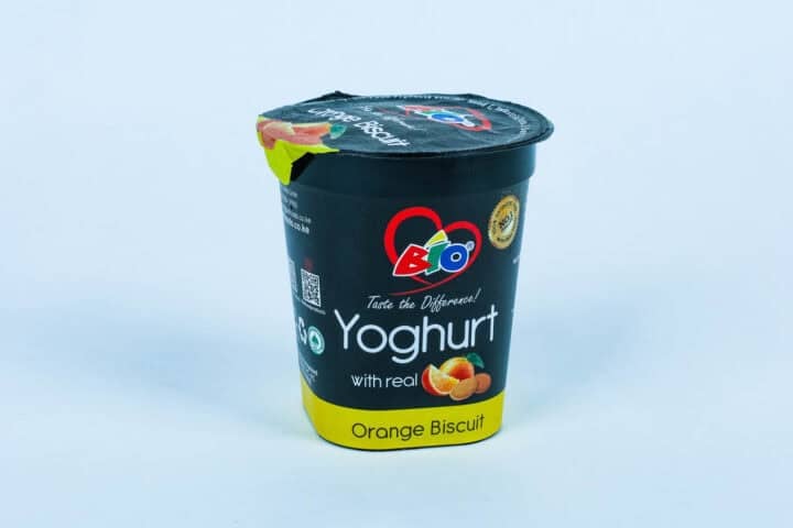 Bio Orange Biscuit Yoghurt - 450ml - Greenspoon