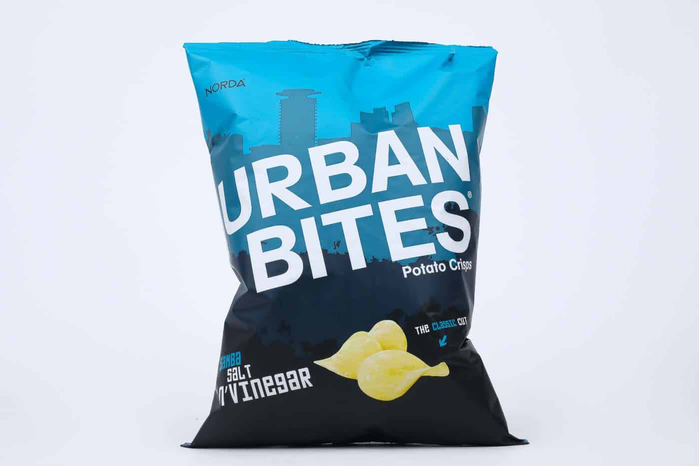 Urban Bites Samba Salt & Vinegar Potato Crisps - Greenspoon