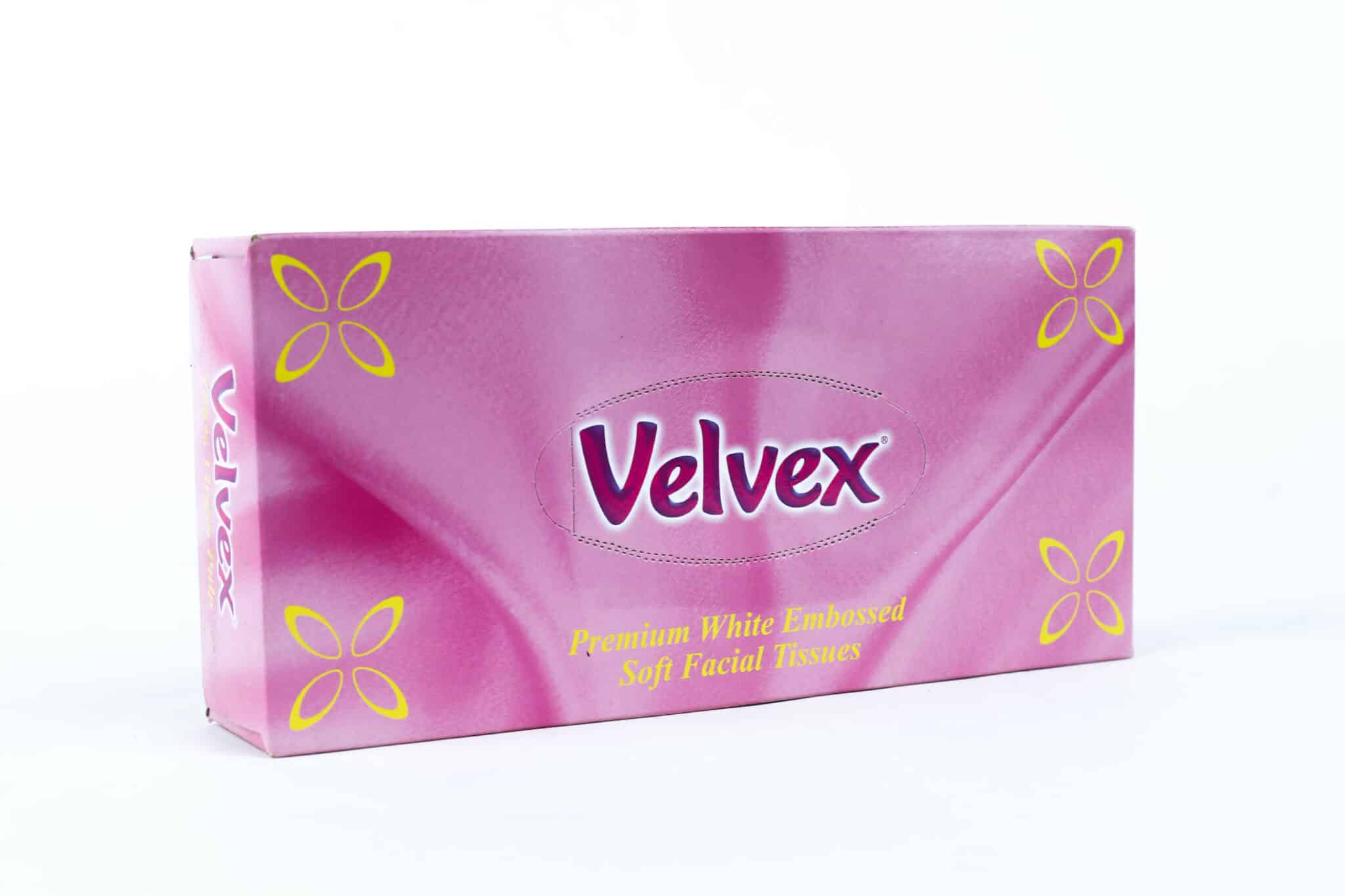 Velvex Premium Embossed Soft Facial Tissue - 80 Sheets - Greenspoon