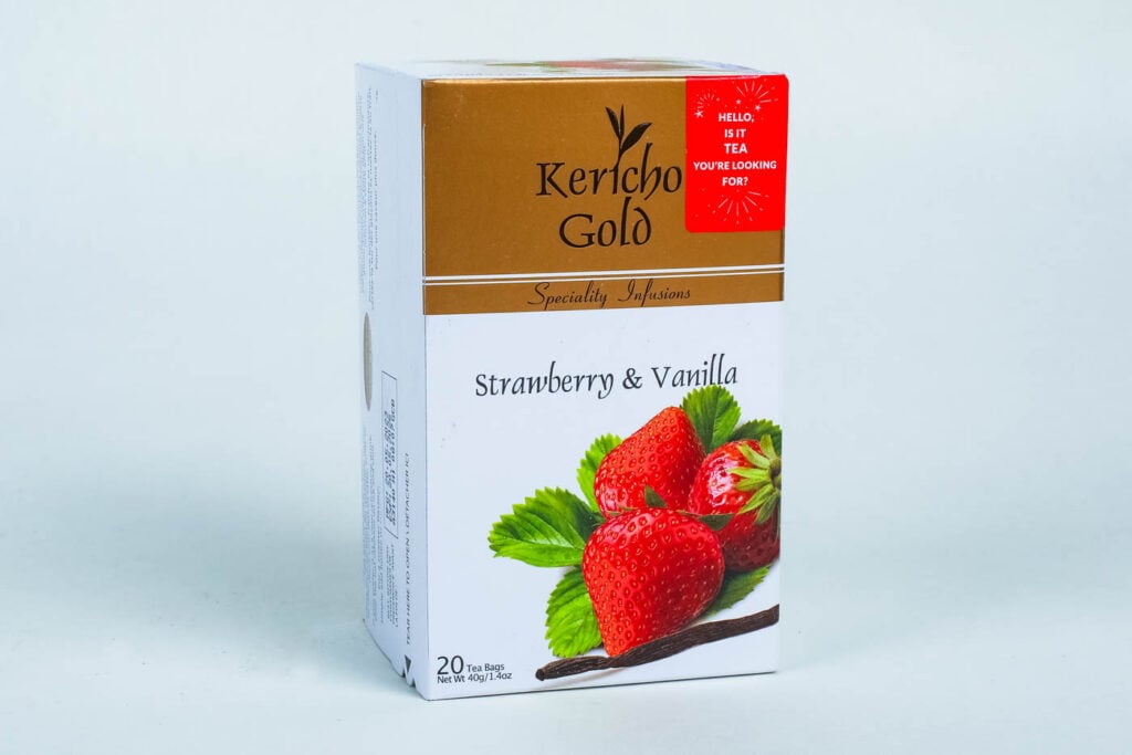 Kericho Gold Specialty Infusions Strawberry & Vanilla - 20 Bags ...