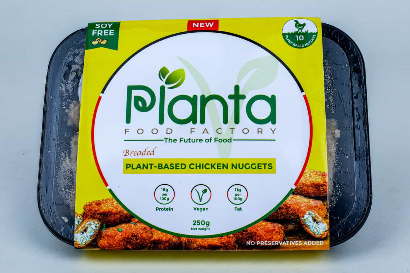 Planta Food Factory Plant Based Chicken Nuggets - 250g - Greenspoon
