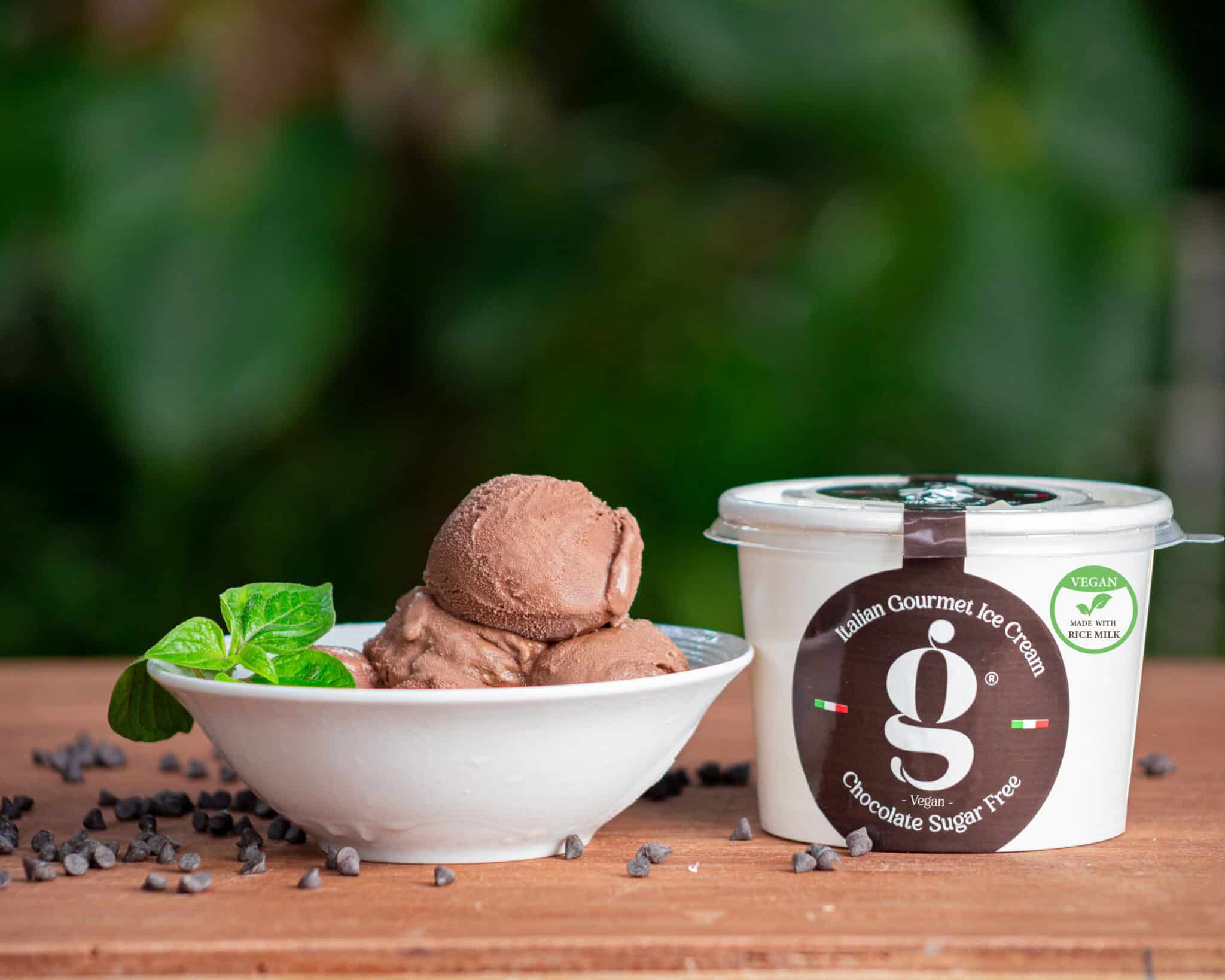 Mr. Gelato Chocolate Vegan Gelato - 500ml - Greenspoon