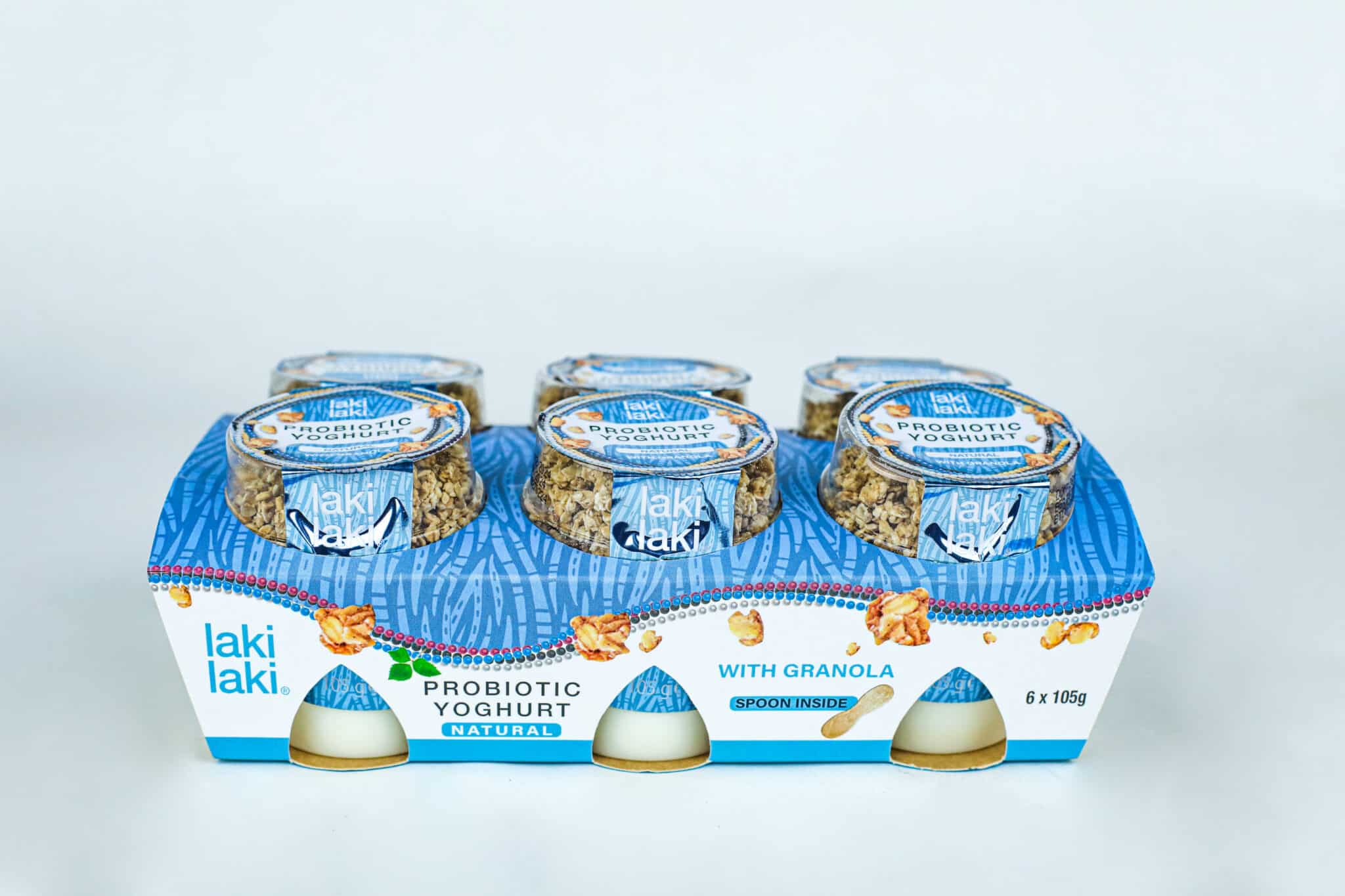 Laki Laki Probiotic Natural Yoghurt With Granola - Greenspoon