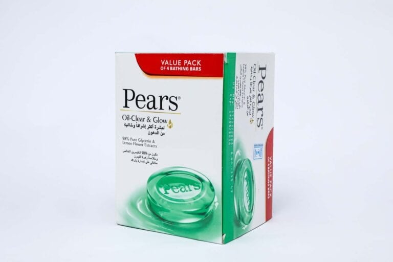 Pears Lemon Flower Extract Green Soap - Greenspoon