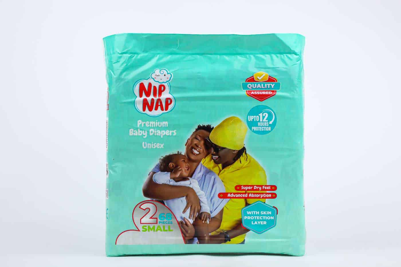 NipNap Baby Diapers - Jumbo | 3 - 6Kg | Mini | 68 Pieces - Greenspoon