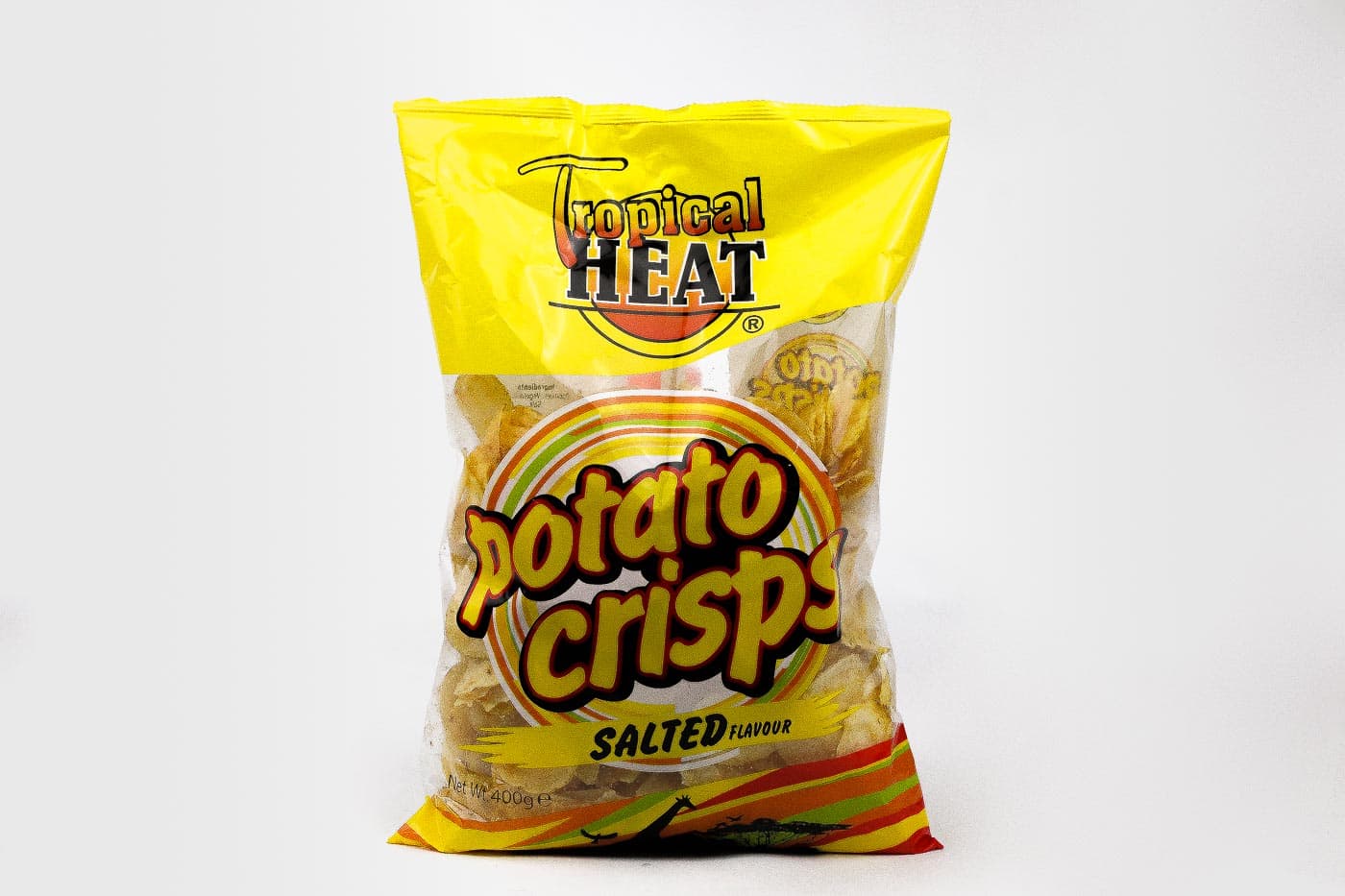 Tropical Heat Salted Potato Crisps - Greenspoon