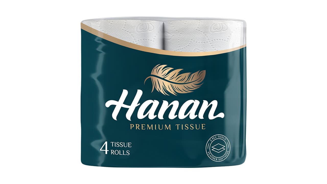 Hanan Toilet Paper 2 Ply Rolls - Twin Pack - Greenspoon