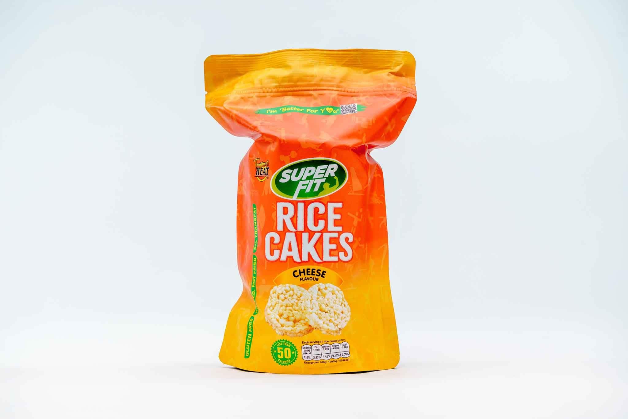 Tropical Heat Cheese Rice Cakes - 165g - Greenspoon