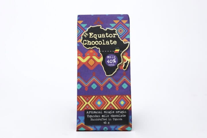 Equator Chocolate 40% Milk Chocolate Bar - 45g - Greenspoon