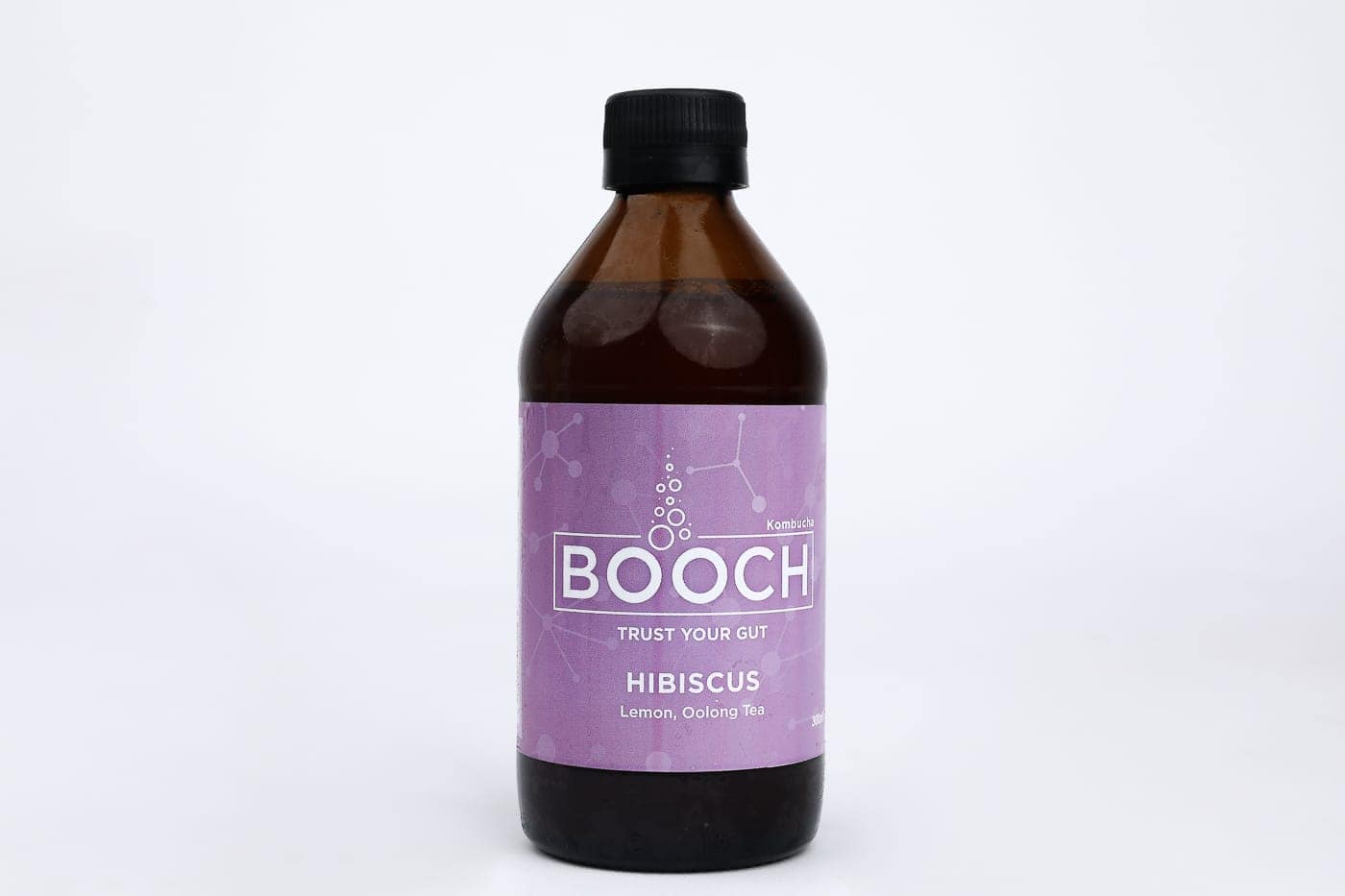 Booch Kombucha Hibiscus & Lemon - 300ml - Greenspoon