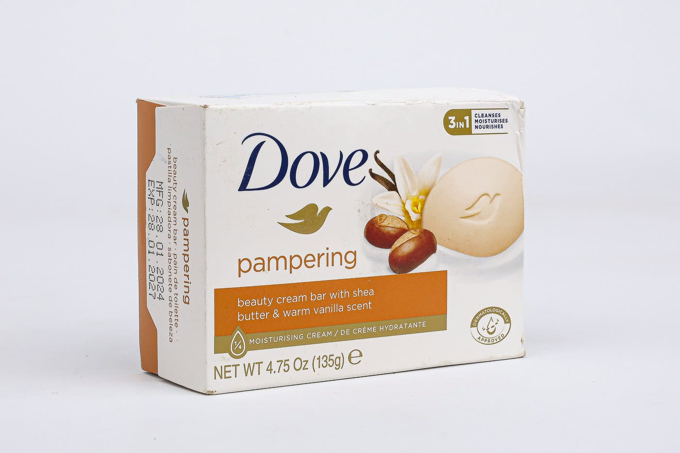Dove Pampering Beauty Cream Bar - 135g - Greenspoon