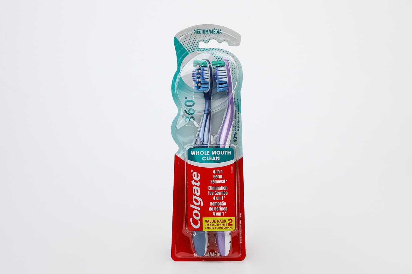 Colgate 360 Toothbrush - Twin Pack - Greenspoon