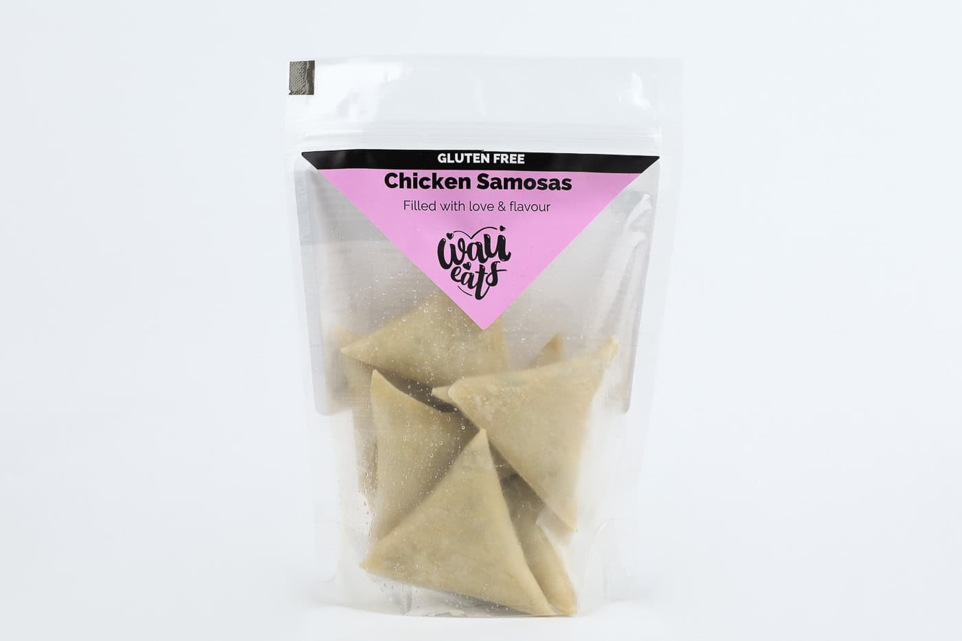 Wau Eats Gluten Free Chicken Samosas (Frozen) - 8 Pieces - Greenspoon