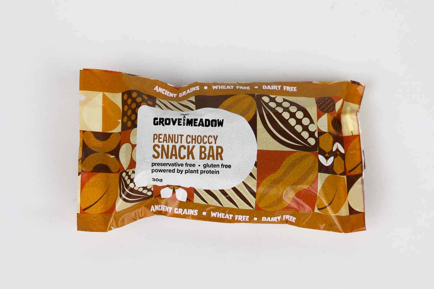 Grove and Meadow Peanut Choccy Bar - 30g - Greenspoon