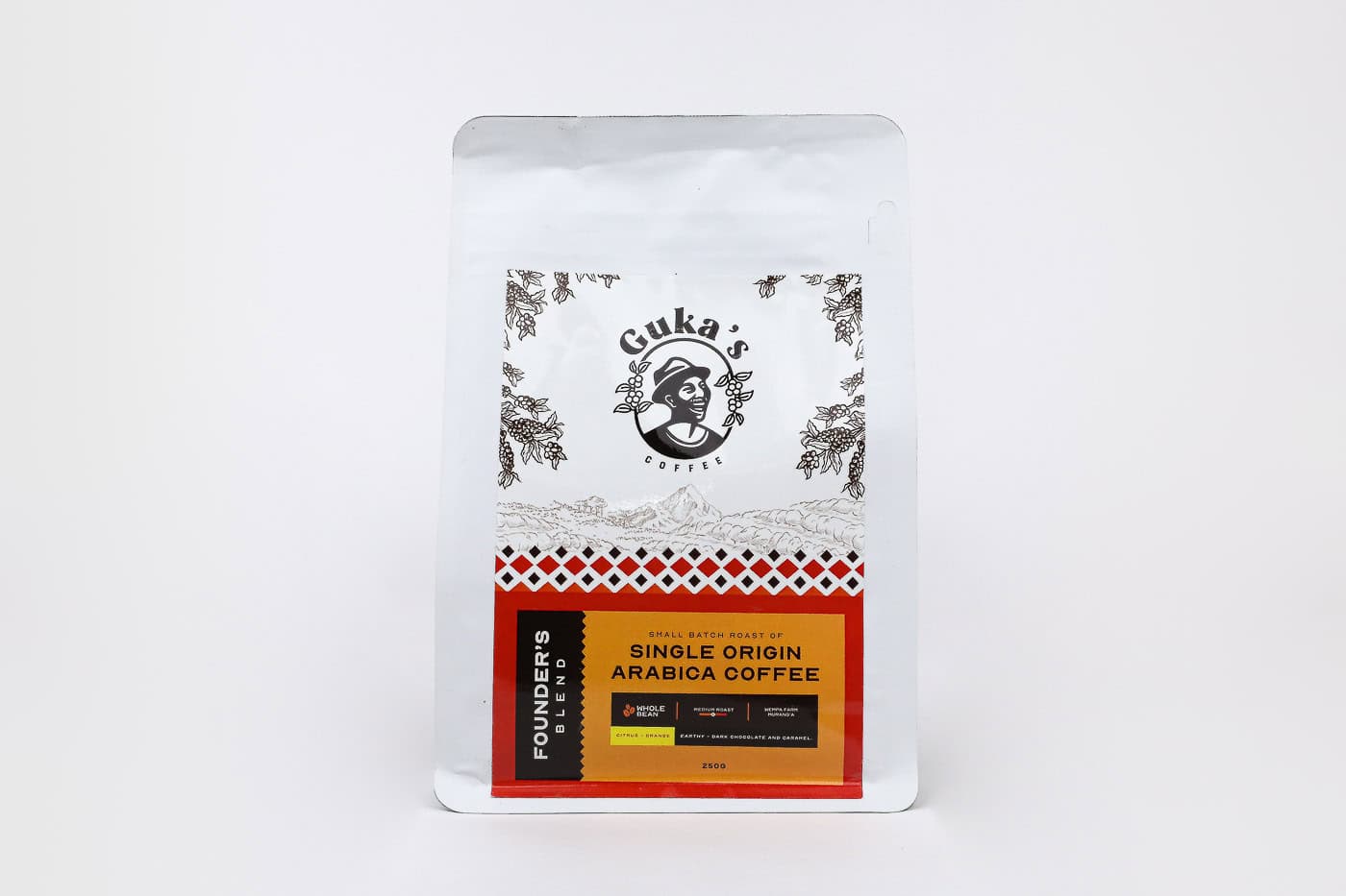 Guka's Founder's Blend Dark Roast - Beans | 250g - Greenspoon