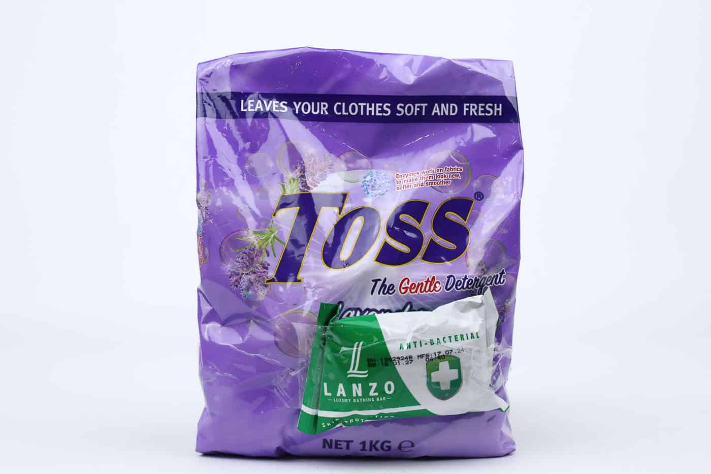 Toss Lavender Detergent Powder Sachet - Greenspoon