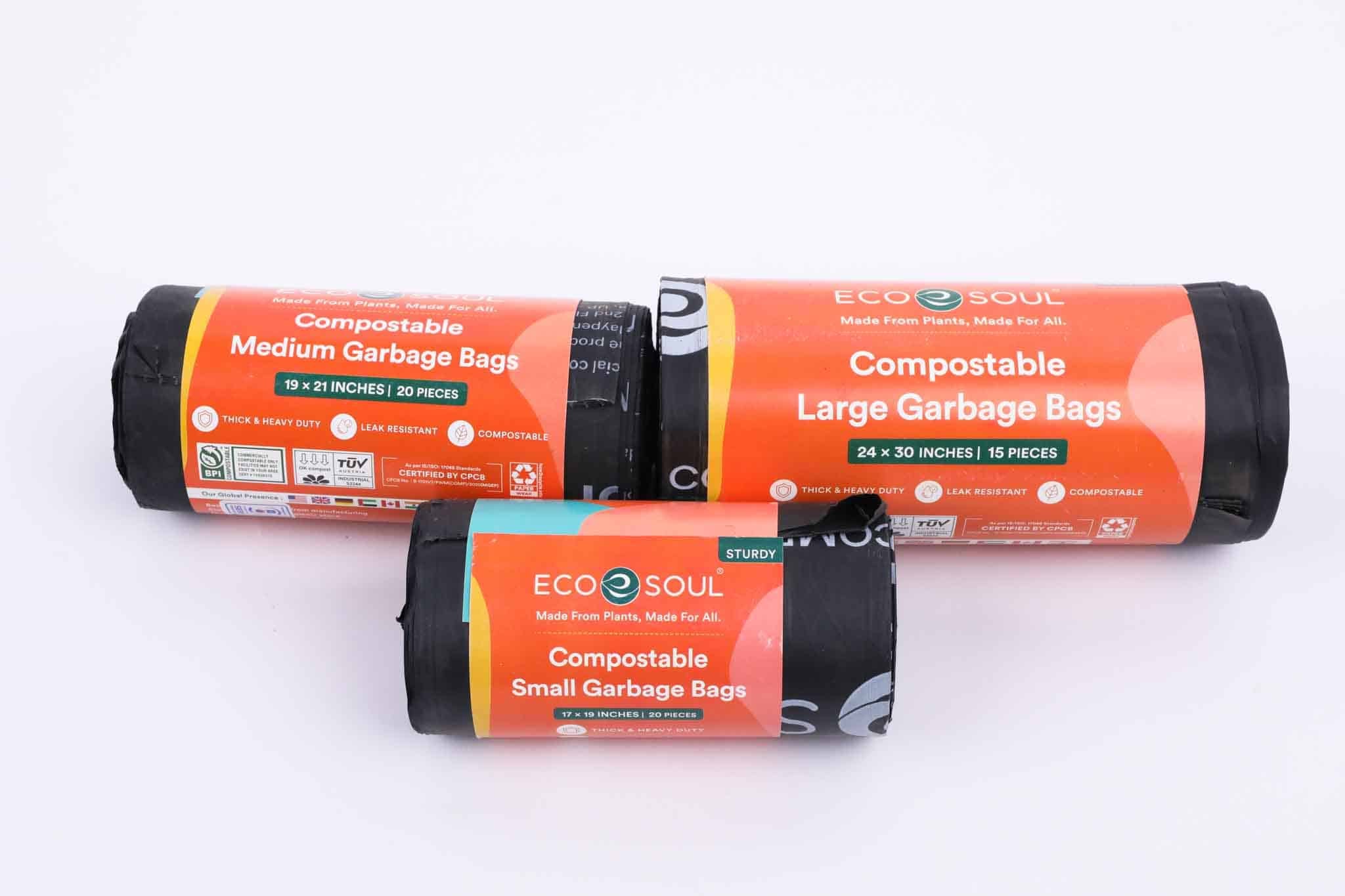 Ecosoul Compostable Trash Bags - Greenspoon