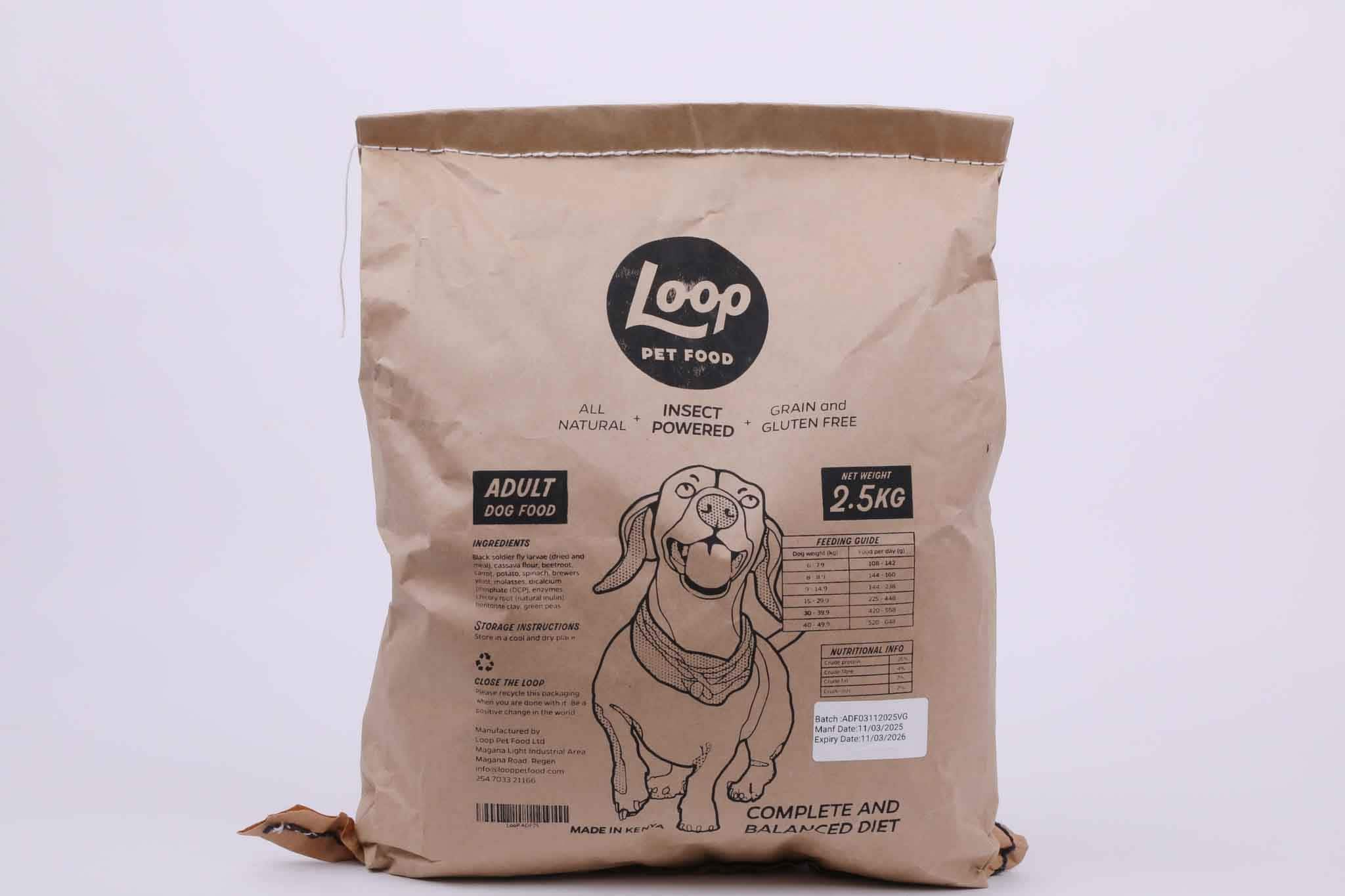 Loop Pet Food Adult Dog Food - Vegetable Galore Flavour - Greenspoon