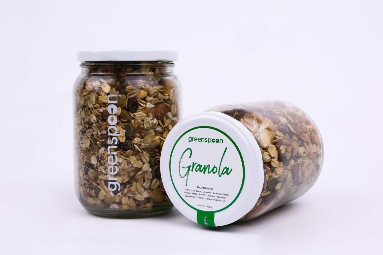 Greenspoon Granola Jar - 425g - Greenspoon