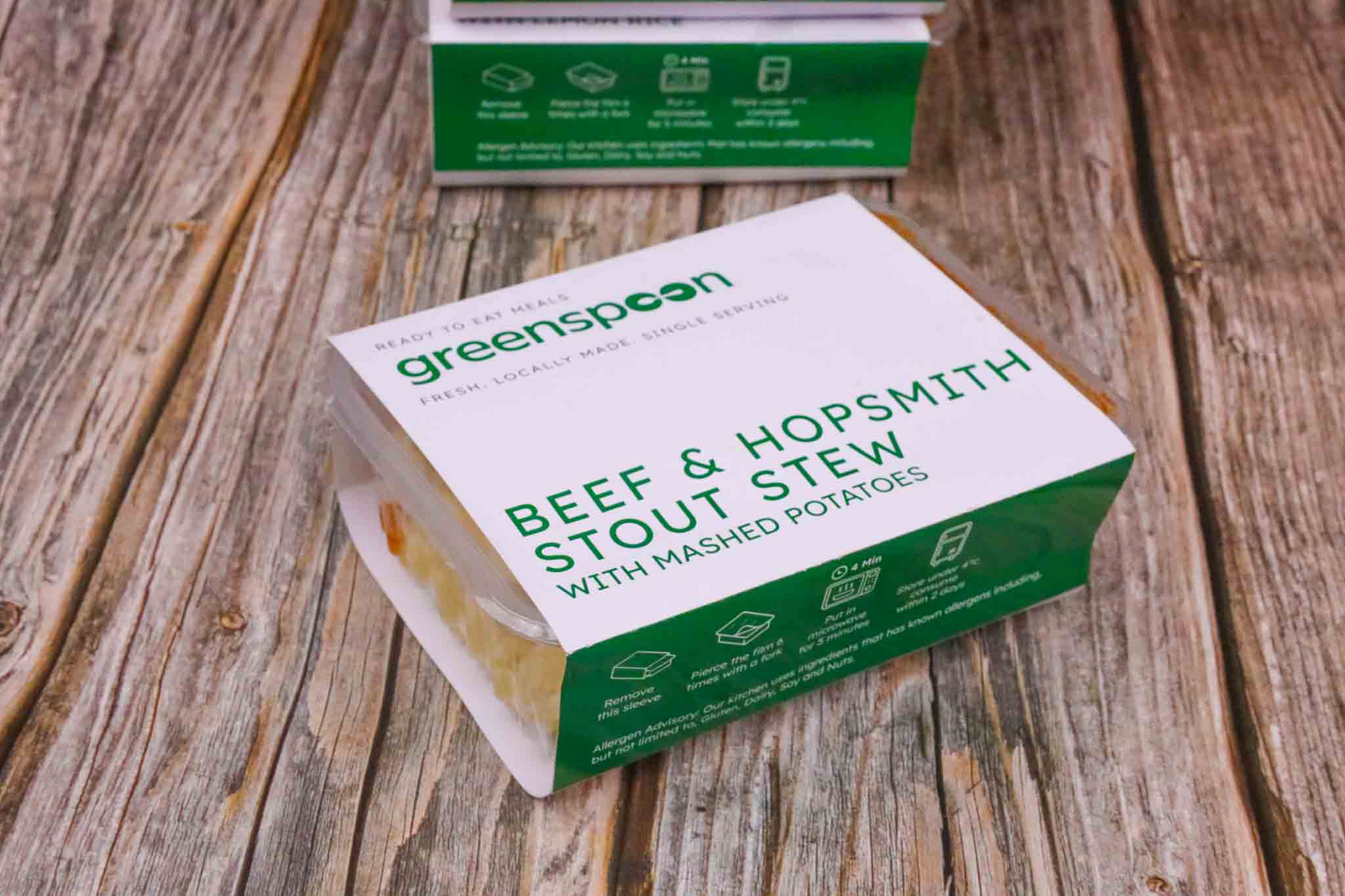 Greenspoon Freshly Made and Chilled Beef And Hopsmith Stout Stew With Mashed Potatoes - 600g ...