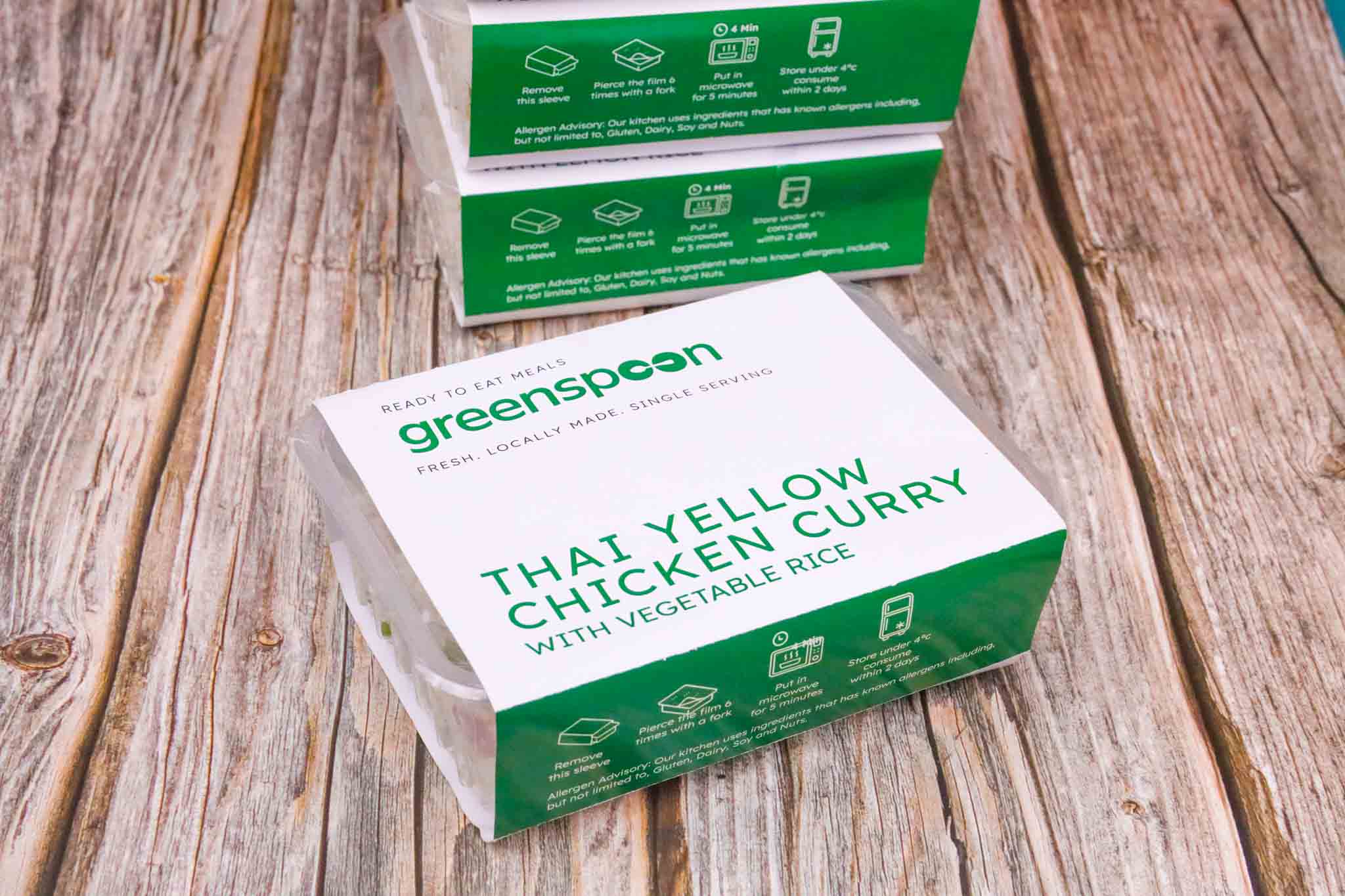 Greenspoon Freshly Made & Chilled Vegan Chickpea & Aubergine Stew With Lemon Rice - 520g ...