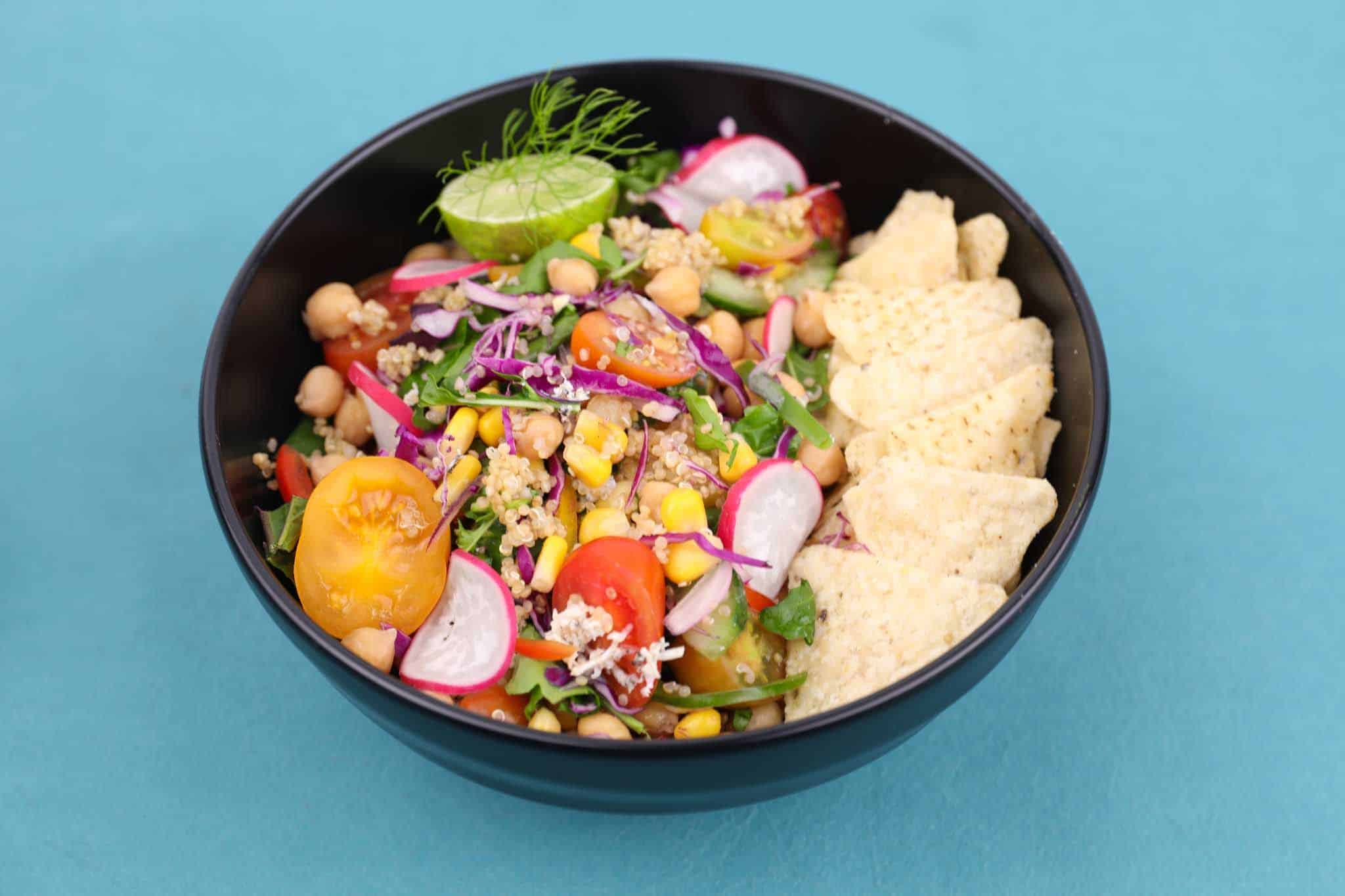 Greenspoon Mediterranean Crunch Salad - 250g - Greenspoon