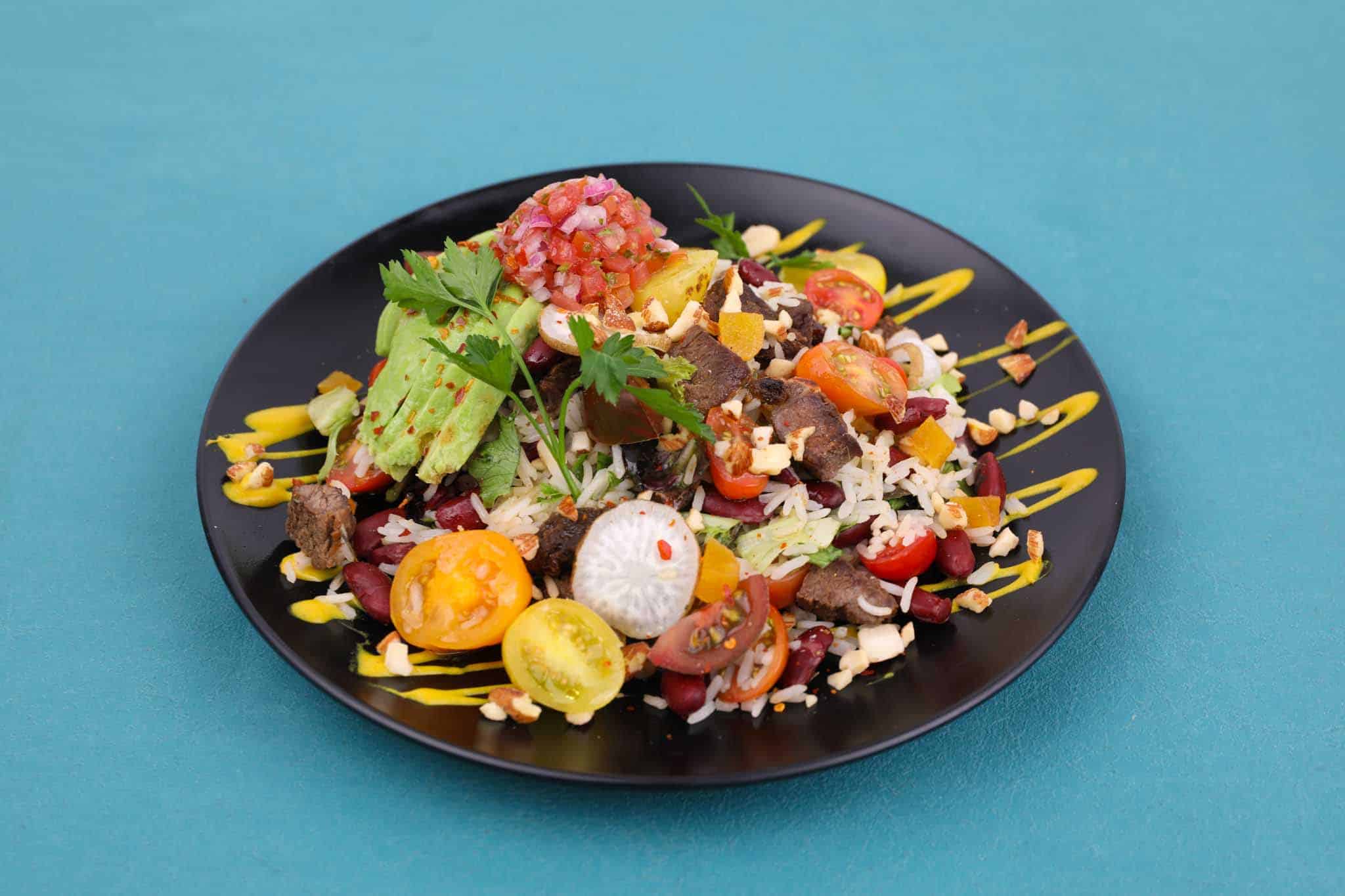 Greenspoon Chipotle Steak Burrito Salad Bowl - 250g - Greenspoon