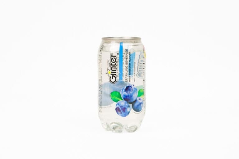 Glinter Blueberry Sparkling Water - 350ml - Greenspoon